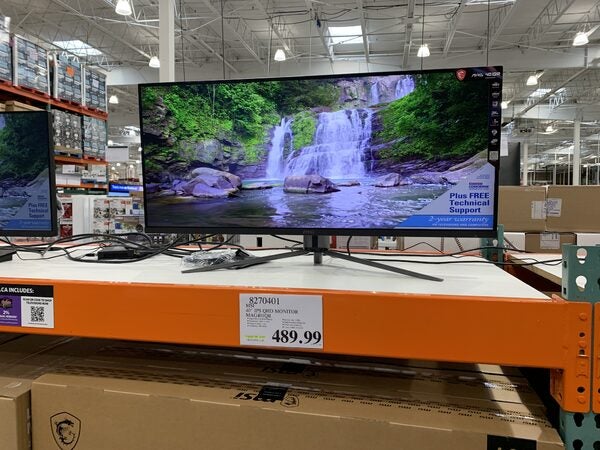 [Costco] MSI MAG401QR 40 in. IPS UWQHD Gaming Monitor (3440 x 1440 ...