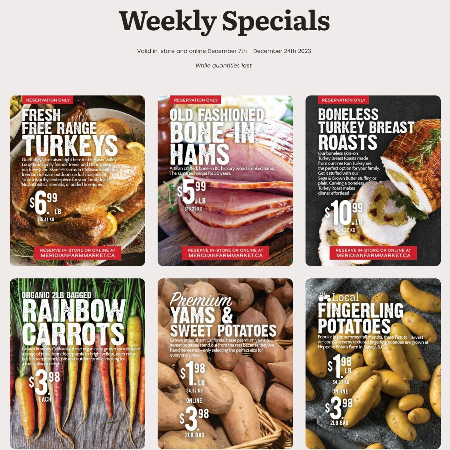 Meridian Meats Weekly Flyer - Weekly Specials - Dec 7 – 24 ...