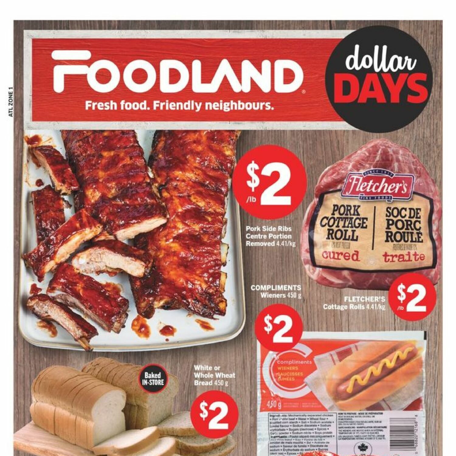 Foodland Weekly Flyer - Weekly Savings - Dollar Days (NB, NS & PE ...