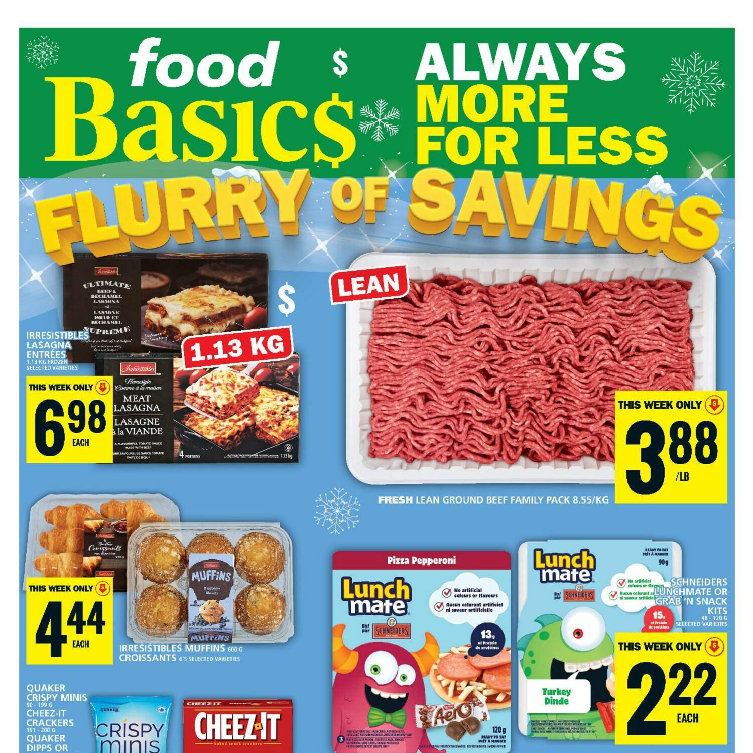 Foodbasics Weekly Flyer - Weekly Savings - Flurry of Savings (Toronto ...
