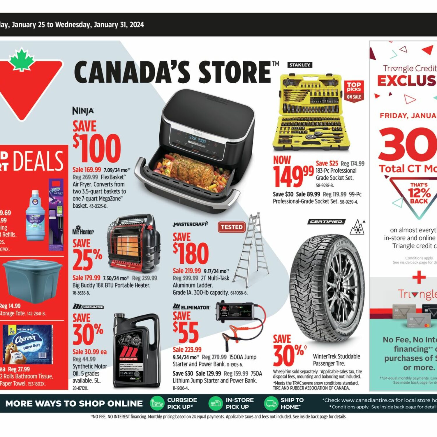 Canadian Tire Weekly Flyer - Weekly Deals - Canada's Store (Ottawa Area, Winnipeg Area ...