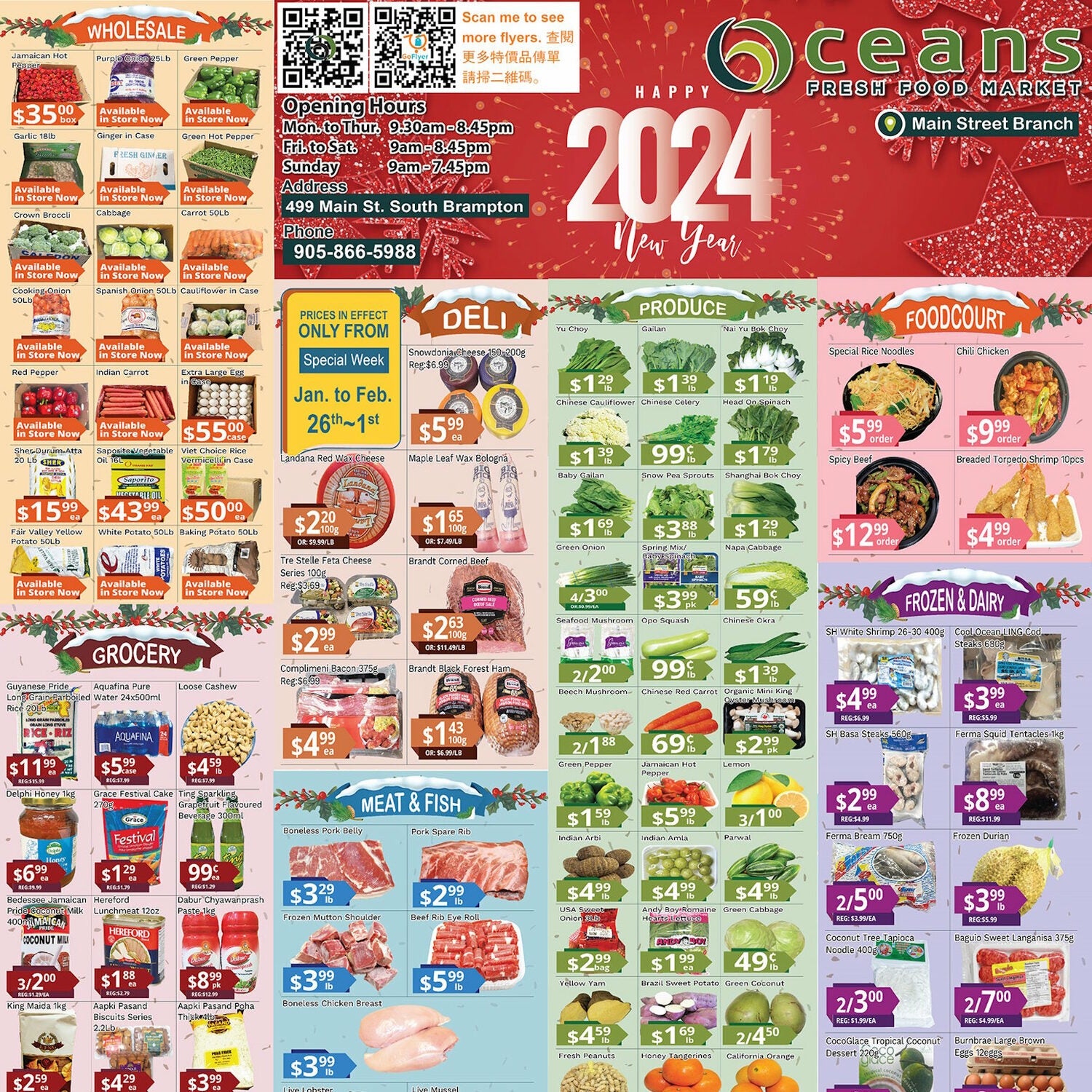 Oceans Fresh Food Market Weekly Flyer - Main St. Store Only - Weekly ...