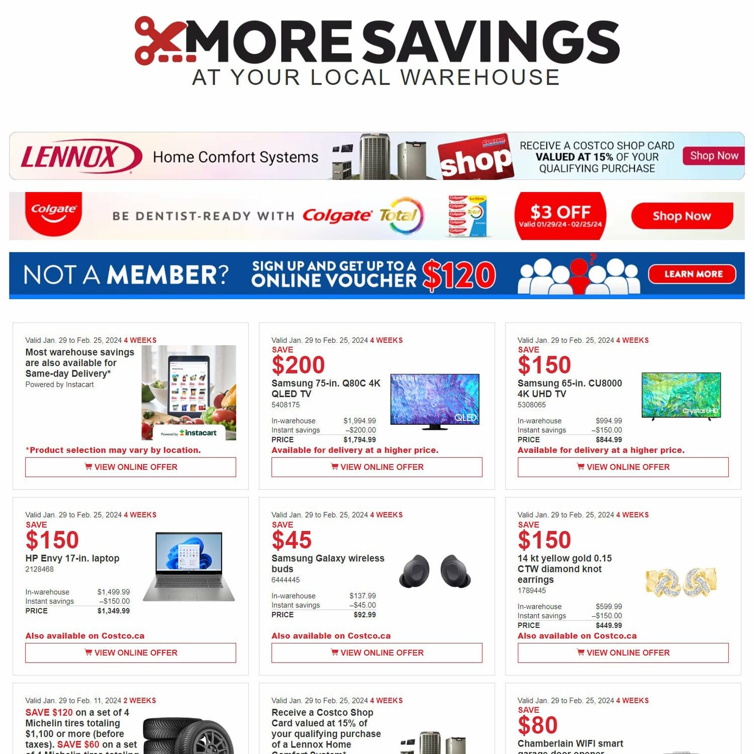 Costco Weekly Flyer - More Savings - Jan 29 – Feb 25 - RedFlagDeals.com