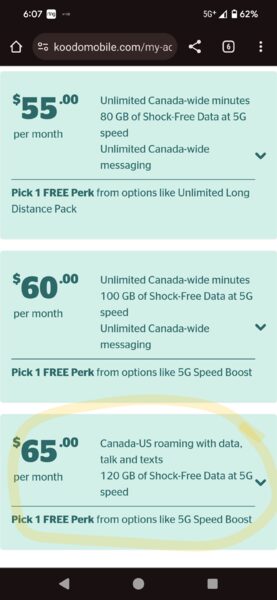 Koodo 5G+ - RedFlagDeals.com Forums