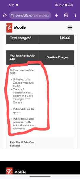 [No Frills] New No Name Mobile cell phone plans starting at $19. - Page ...
