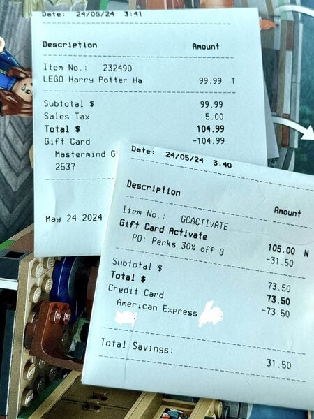 [Mastermind Toys] 25-30% off $100+ gift cards at Mastermind Toys (May ...