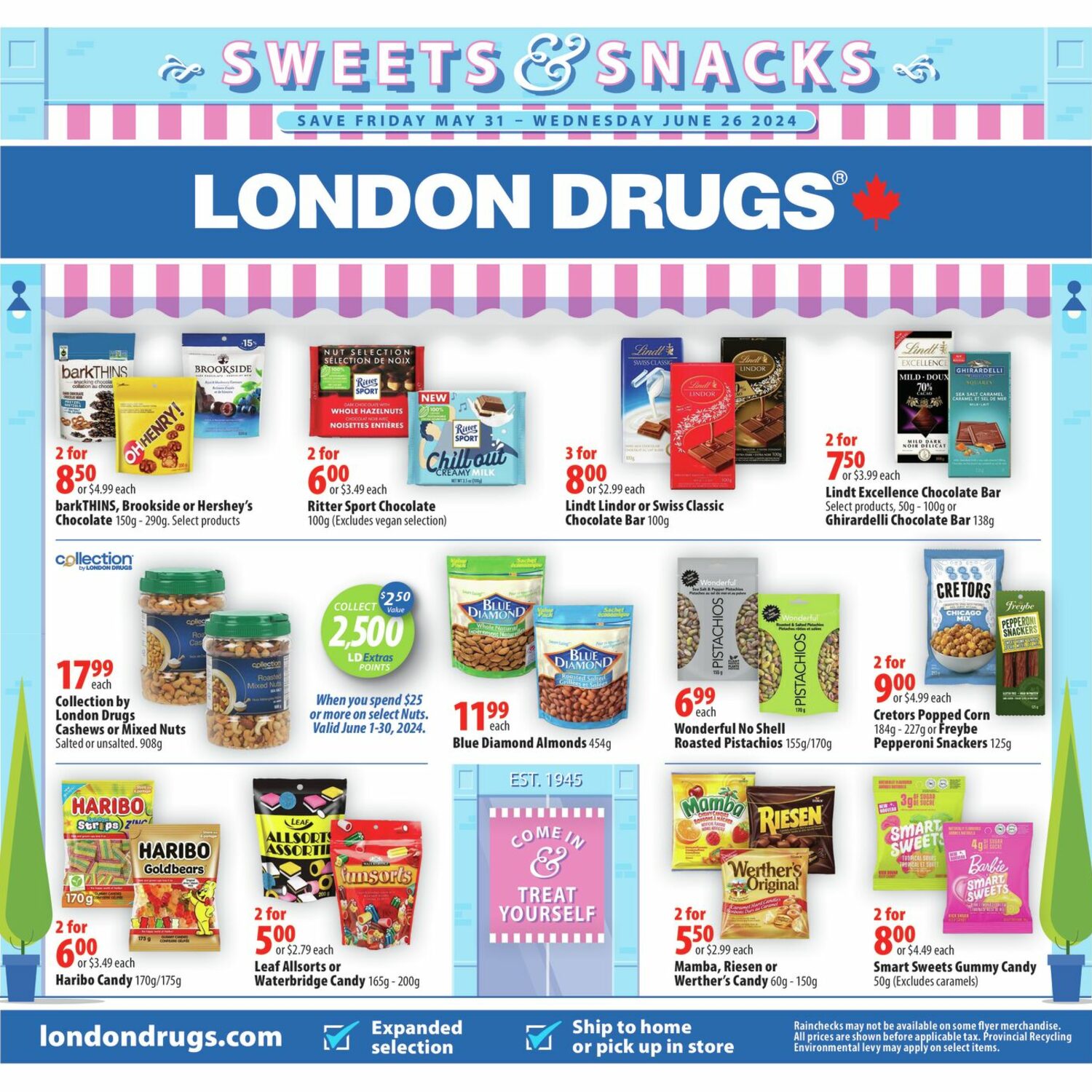 London Drugs Weekly Flyer - Sweets & Snacks - May 31 – Jun 26 ...