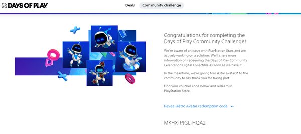 [Sony Online Entertainment] Astro Bot - 4 FREE Avatars (Days of Play ...