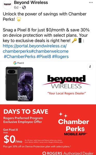 [Rogers] Rogers EPP Deal for Chamber of Commerce Members - RedFlagDeals ...