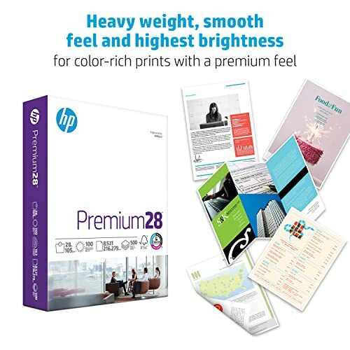 [Amazon.ca] HP Printer Paper - Premium 28 lb - 100 Brightness - 500 ...