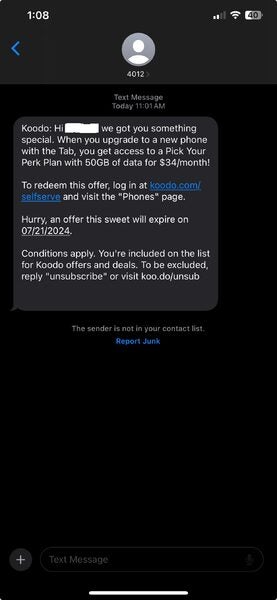 [Koodo] SUPER YMMV - Koodo $34 - 50 GB, 4G speeds PLUS $400 bonus tab ...