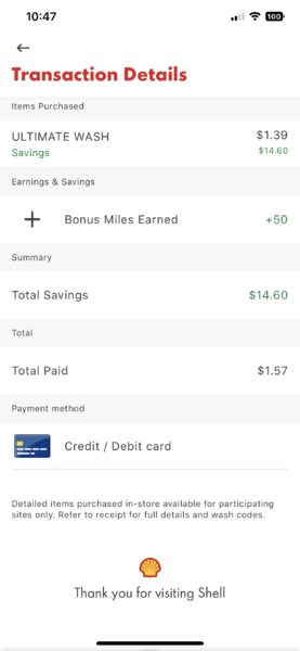 [Shell] Shell ultimate car wash -$4 - RedFlagDeals.com Forums