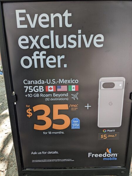 [Freedom Mobile] Freedom Mobile PNE (Vancouver) Promo. $35 for 75GB ...