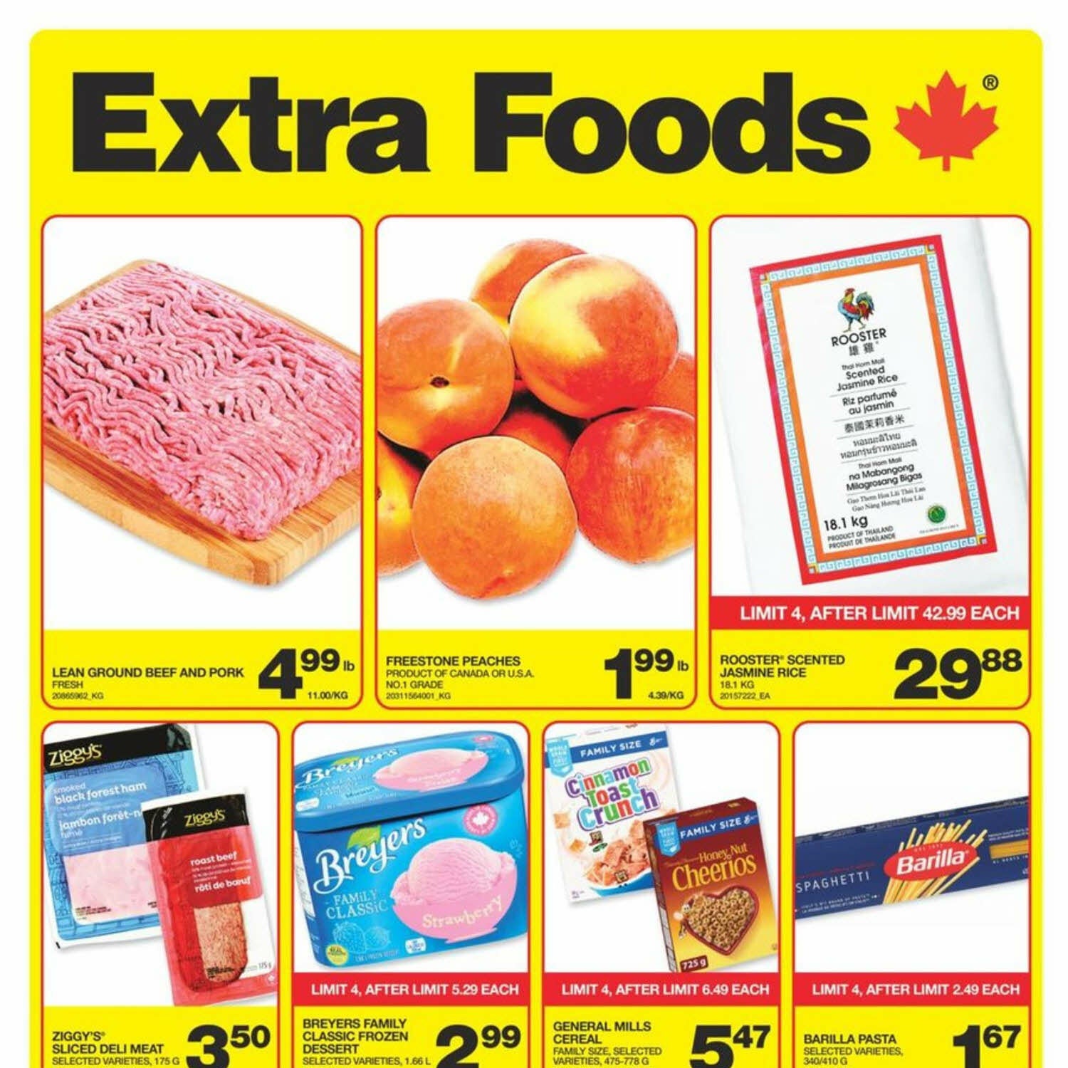 Extra Foods Weekly Flyer - Weekly Savings - Aug 22 – 28 - RedFlagDeals.com