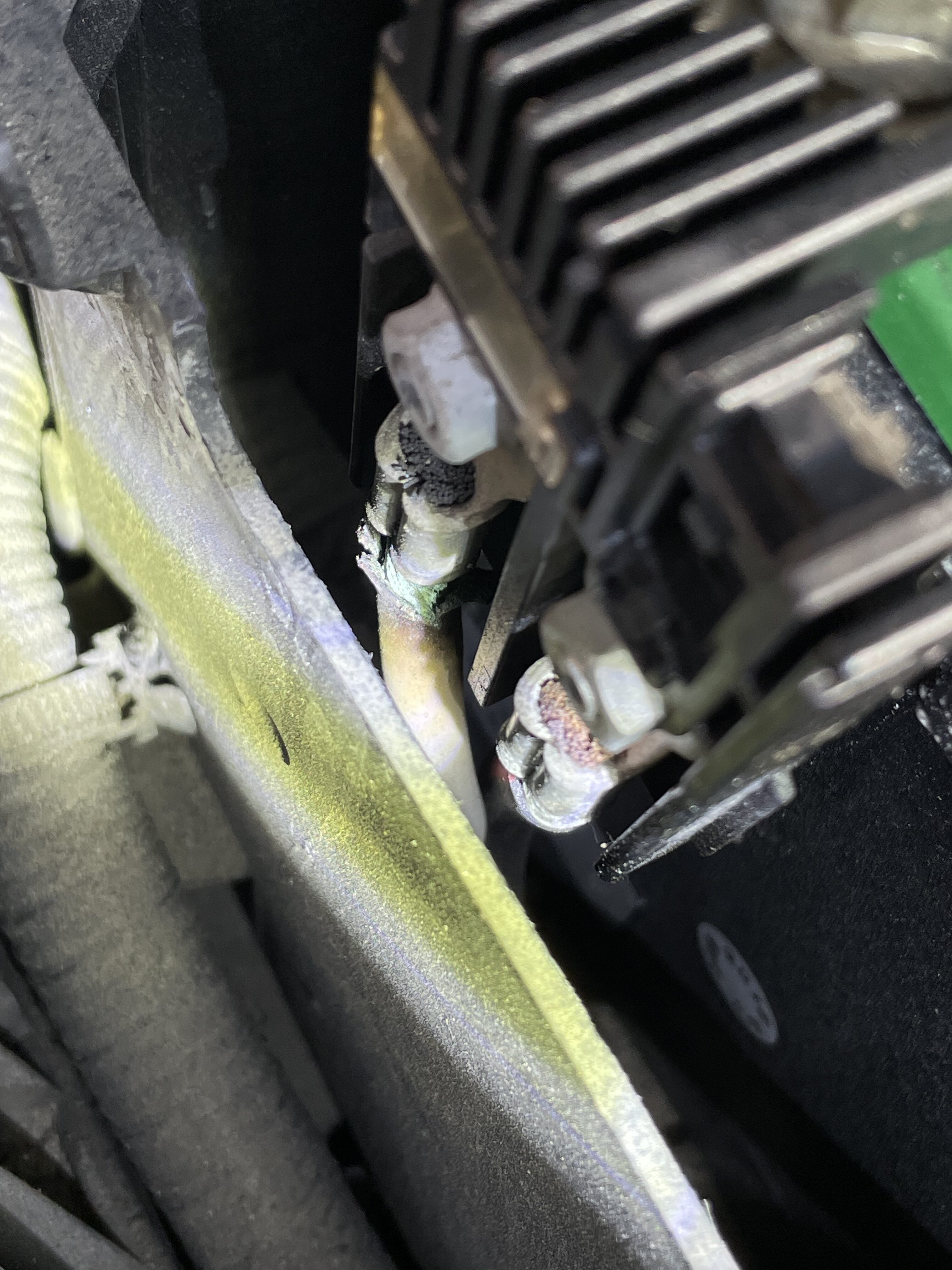Corroded/Burnt Battery Cable - RedFlagDeals.com Forums