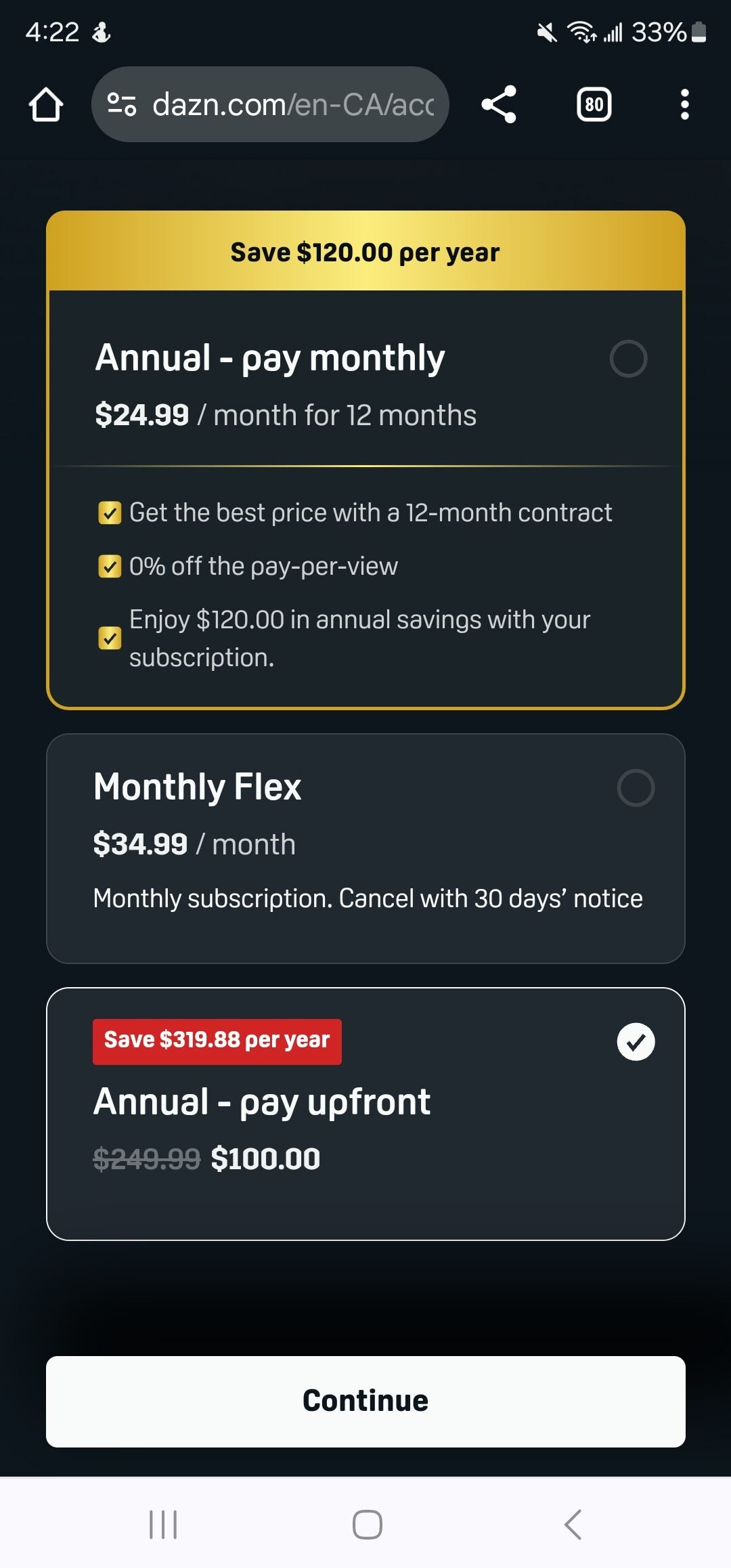 [Amazon.ca] DAZN 6 month subscription-$99 for the entire NFL Season ...