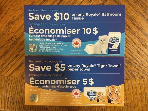 [Royale] $10 off on any Royale Bathroom Tissue and $5 off on any Royale ...