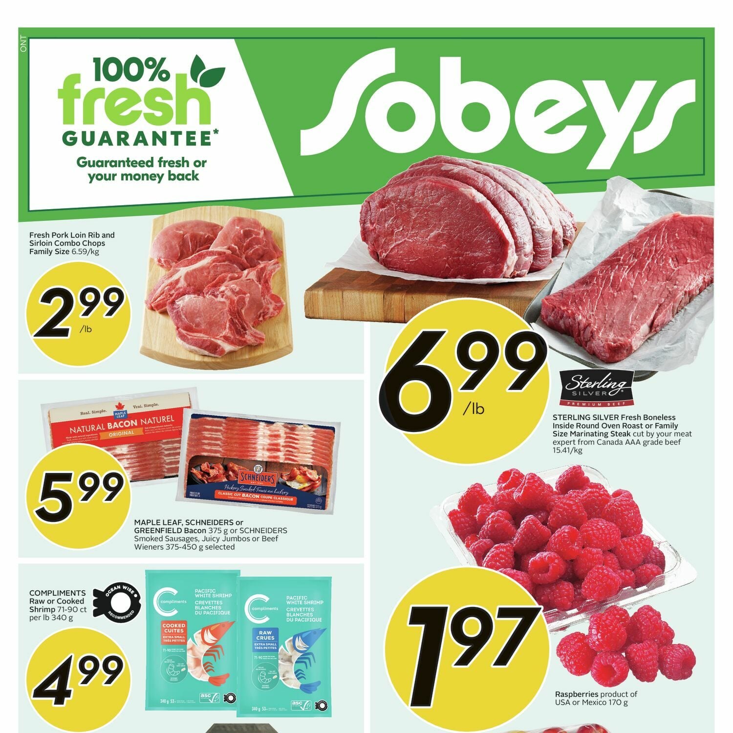 Sobeys Weekly Flyer - Weekly Savings (ON) - Oct 24 – 30 - RedFlagDeals.com
