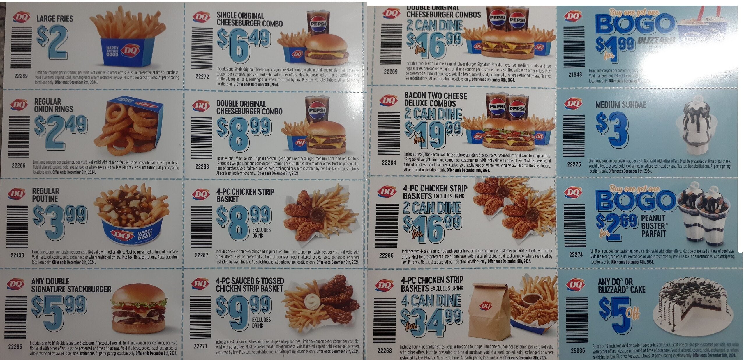 Dairy queen coupons store