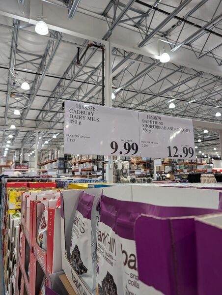 [Costco Brantford] Cadbury Dairy Milk 850 gram bar $9.99 Brantford ...