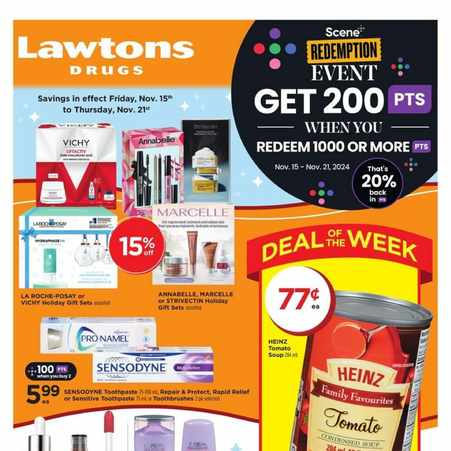 Lawtons Drugs Weekly Flyer - Weekly Savings (NB, PE & NL) - Nov 15 – 21 ...