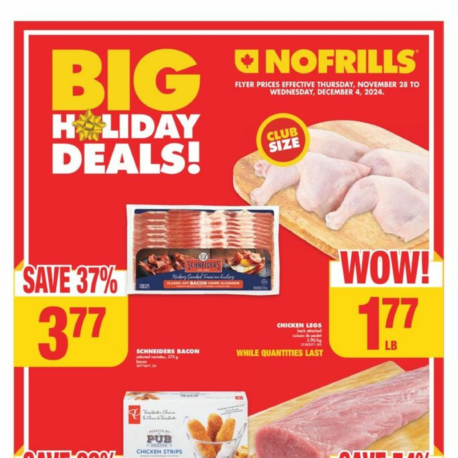 No Frills Weekly Flyer - Weekly Savings - Big Holiday Deals (Mainly GTA ...