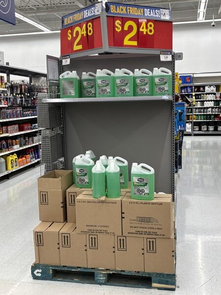 [Walmart] SUPERTECH - All Season Windshield Washer Fluid -40°C $2.48 ...