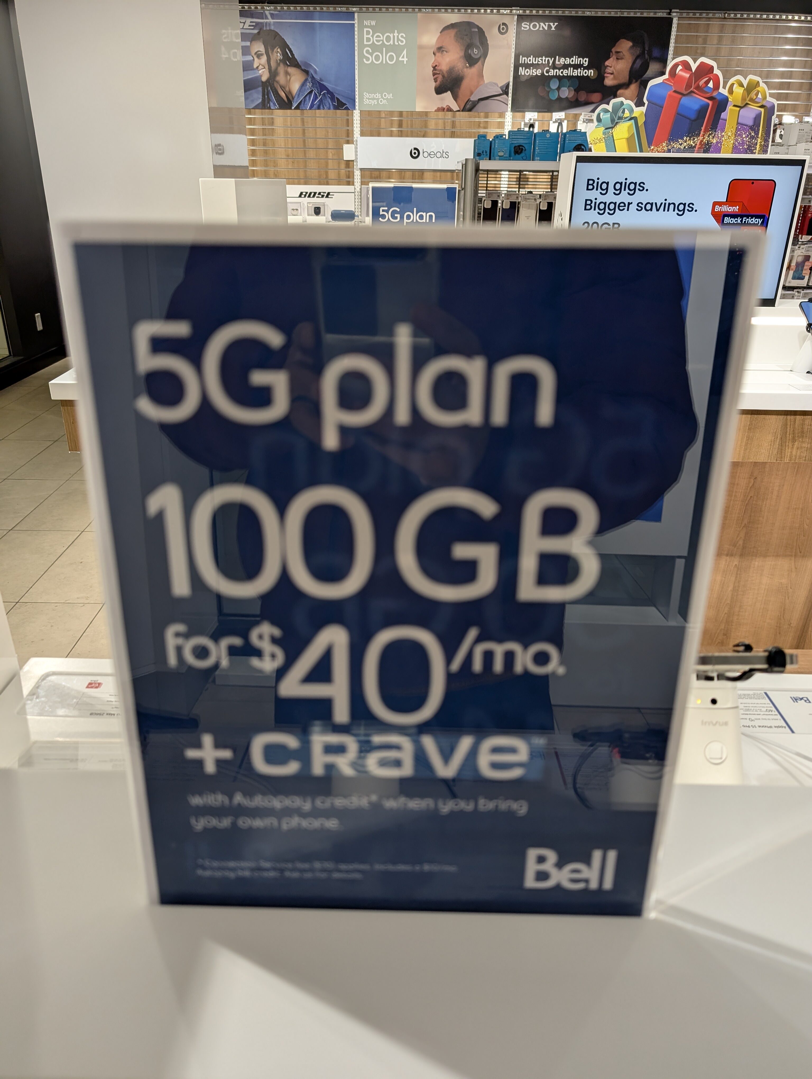 [Best Buy Express] Best Buy Express - Bell 100GB BYOD 5G Plan with ...