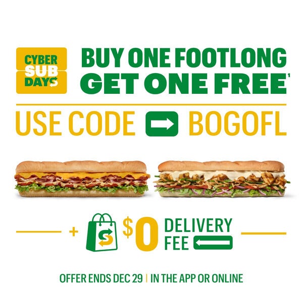 [Subway] Subway - BOGO Free footlong subs are BACK - RedFlagDeals.com ...
