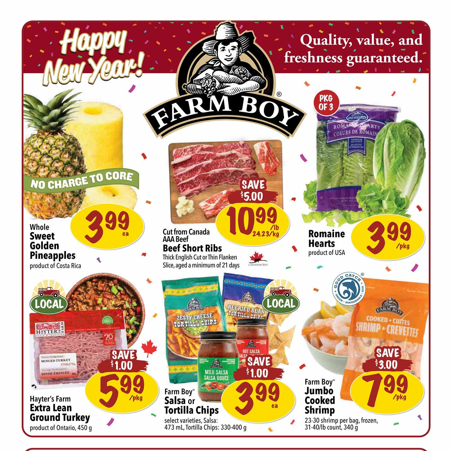 Farm Boy Weekly Flyer - Weekly Savings - Dec 26 – 31 - RedFlagDeals.com