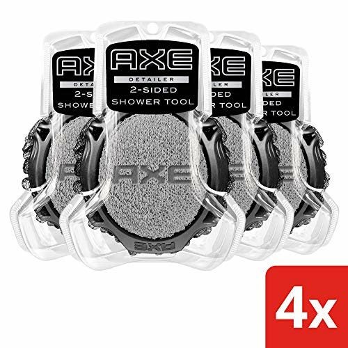 [Amazon.ca] AXE Detailer Shower Tool body exfoliator for men 2-Sided ...