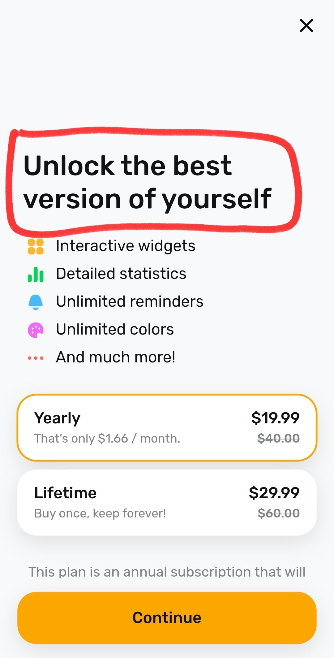 [Tip Tap Apps] (Android, iOS/macOS) Motivated (premium lifetime license ...