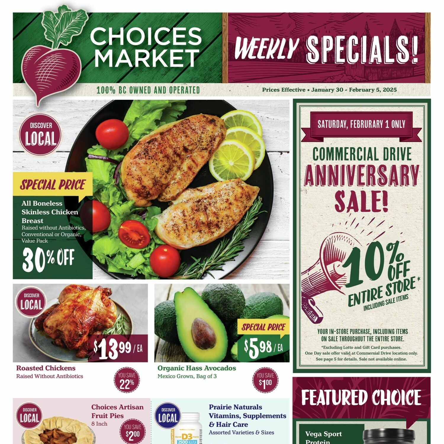 Choices Markets Weekly Flyer - Weekly Specials - Jan 30 – Feb 5 ...