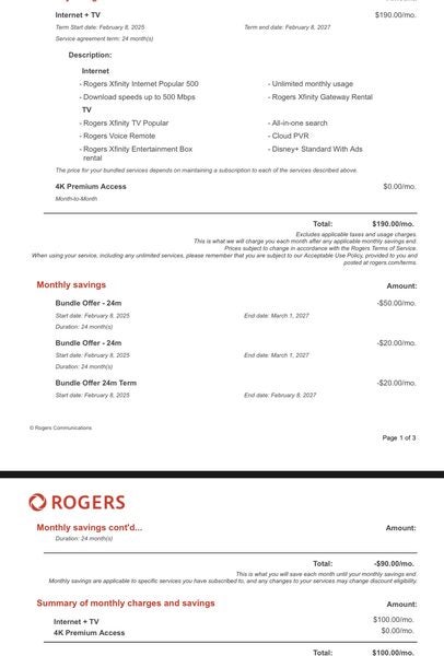 [Rogers] Rogers Cable Retentions & New Customers Deal Thread! - If new ...