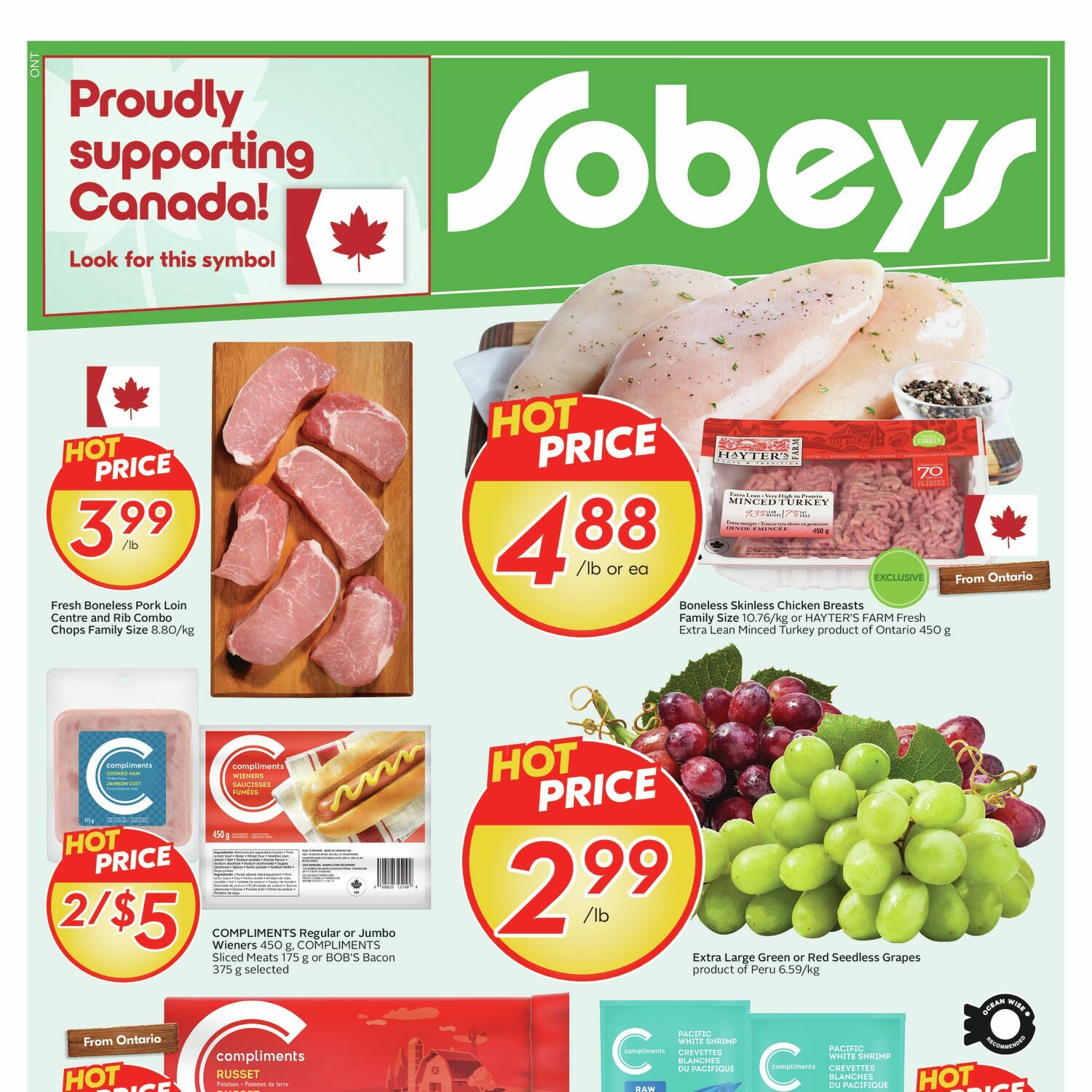 Sobeys Weekly Flyer - Weekly Savings (ON) - Feb 20 – 26 - RedFlagDeals.com