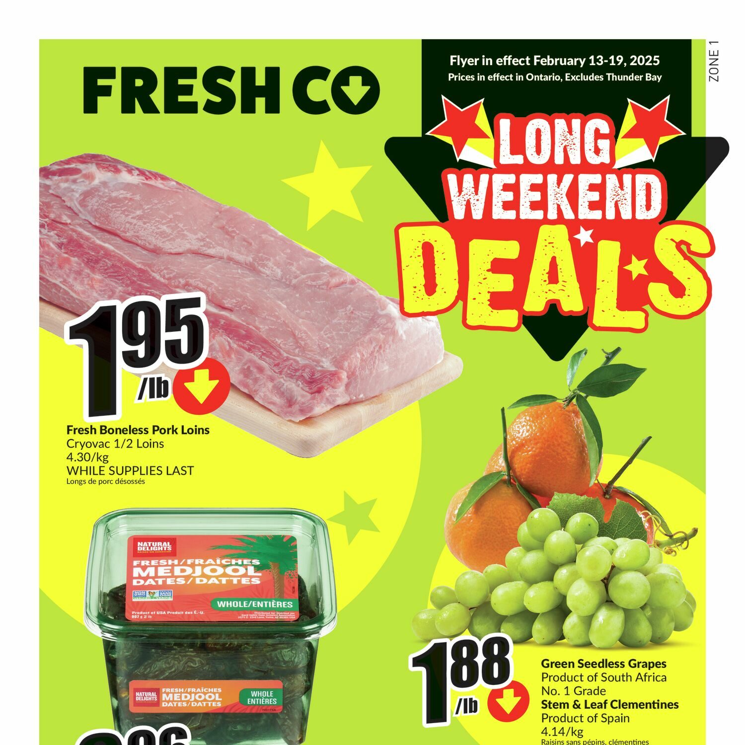Fresh Co Weekly Flyer - Weekly Savings - Long Weekend Deals (ON) - Feb ...