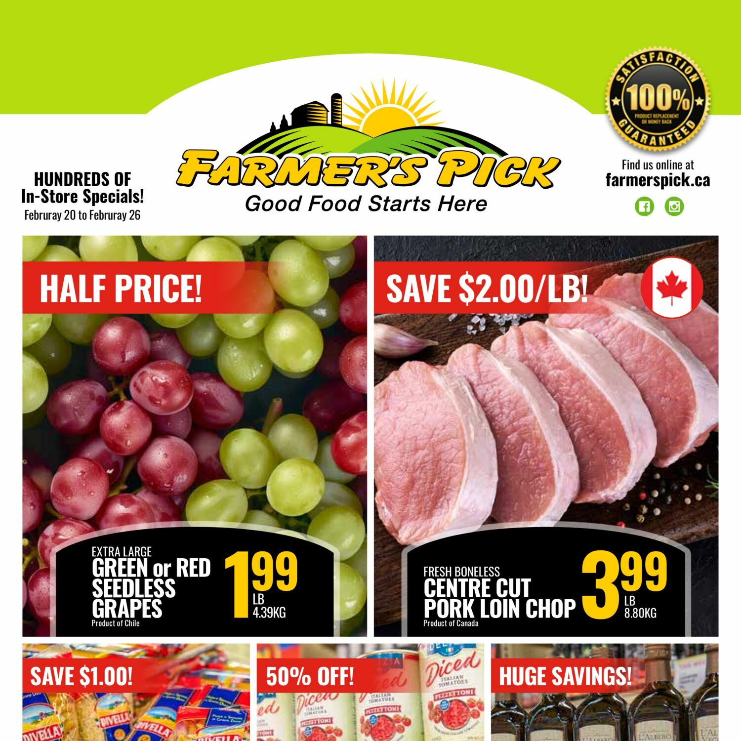 Farmers Pick Weekly Flyer - Weekly Specials - Feb 20 – 26 ...