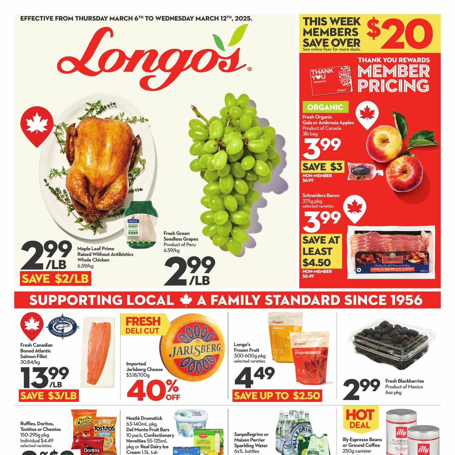Longos Weekly Flyer - Weekly Savings - Mar 6 – 12 - RedFlagDeals.com