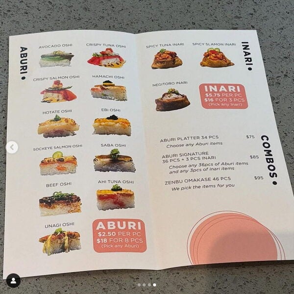 [Zenbu Aburi] Soft Opening promo: 20% off all menu items (ends April ...