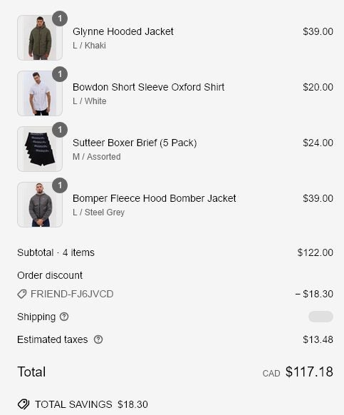 [Bench.ca] Bench : End of season outerwear sale ( Price range from $34 ...