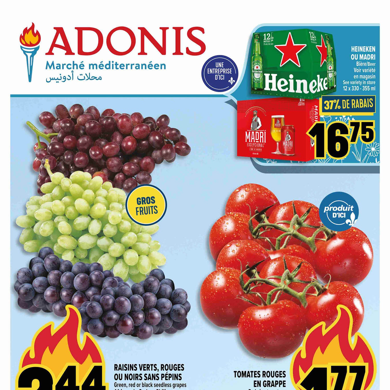 Marche Adonis Weekly Flyer - Weekly Specials (QC) - Apr 3 – 9 ...
