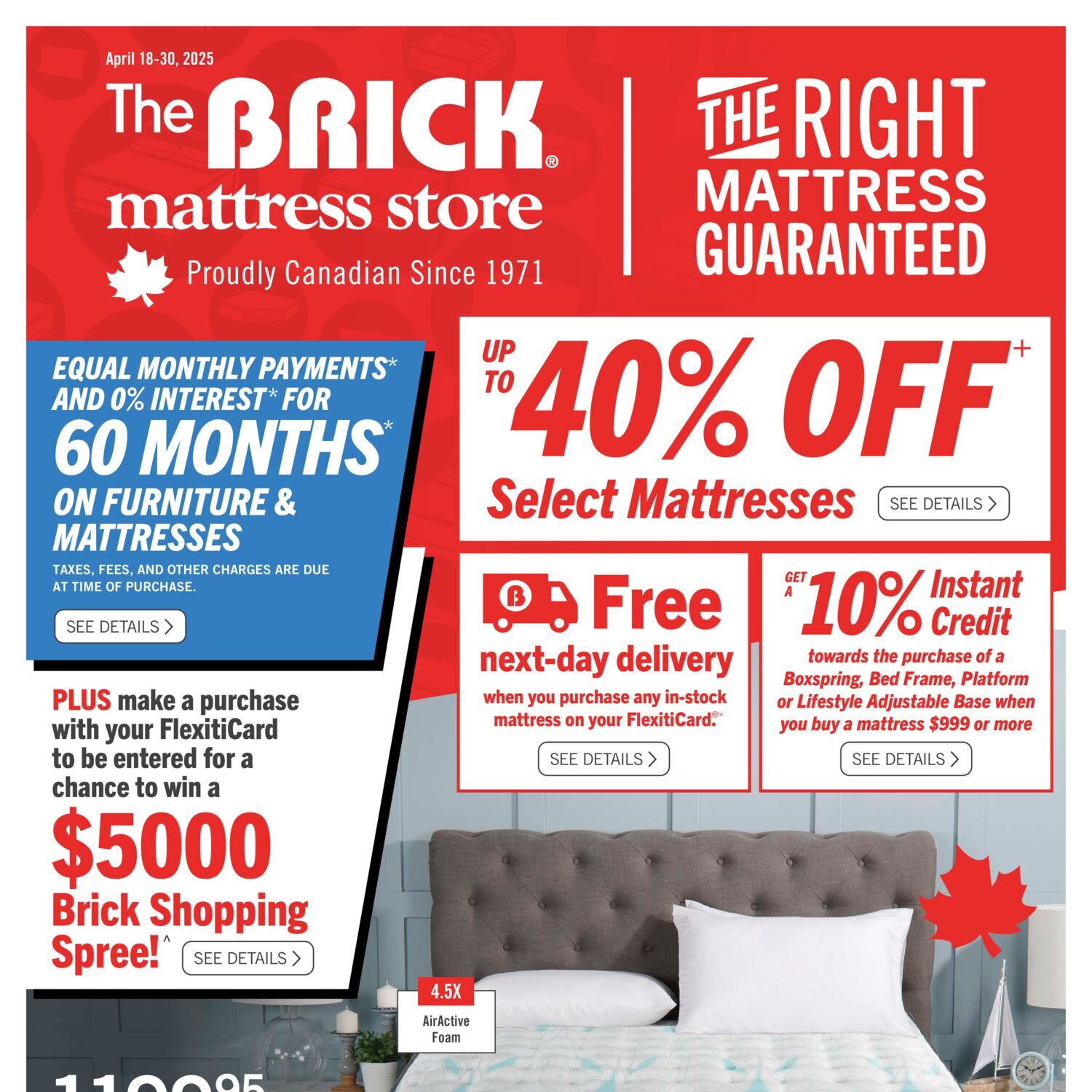 The Brick Weekly Flyer - Mattress Store (AB) - Apr 18 – 30 ...