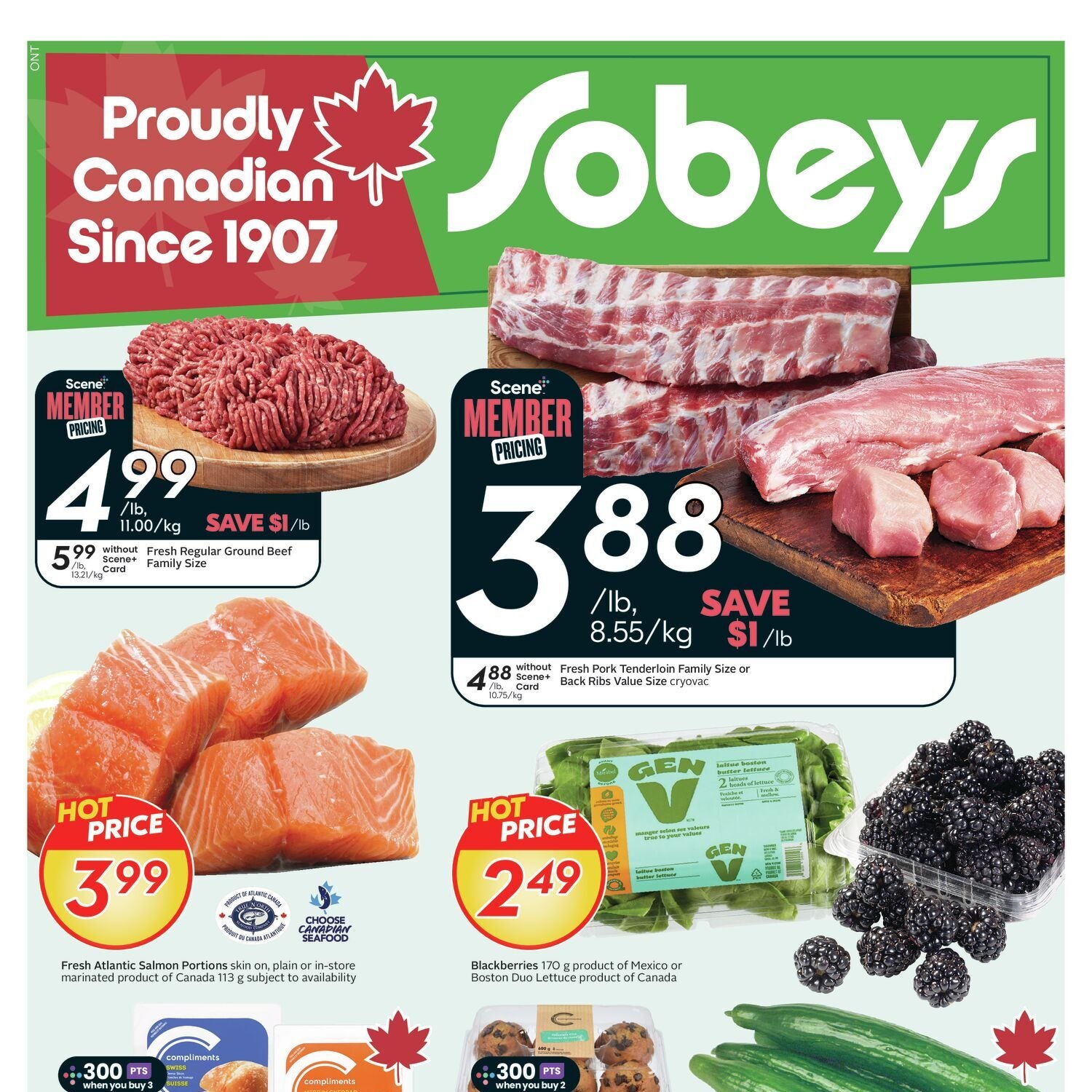 Sobeys Weekly Flyer - Weekly Savings (ON w/ Global Market) - Apr 24 ...