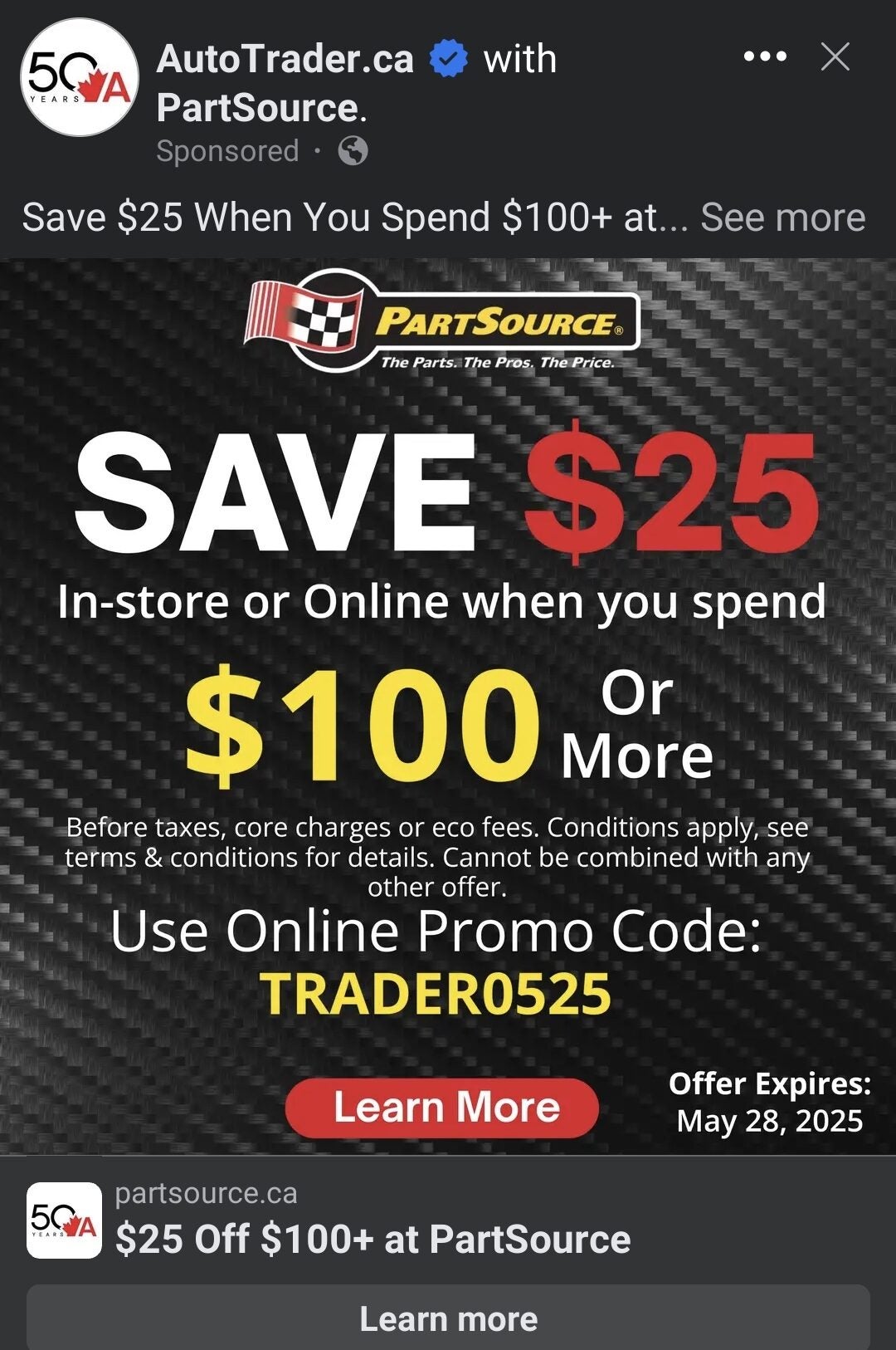 [PartSource] OE+ Pro Series Oil and OE + Oil Filter - $36.99 ...
