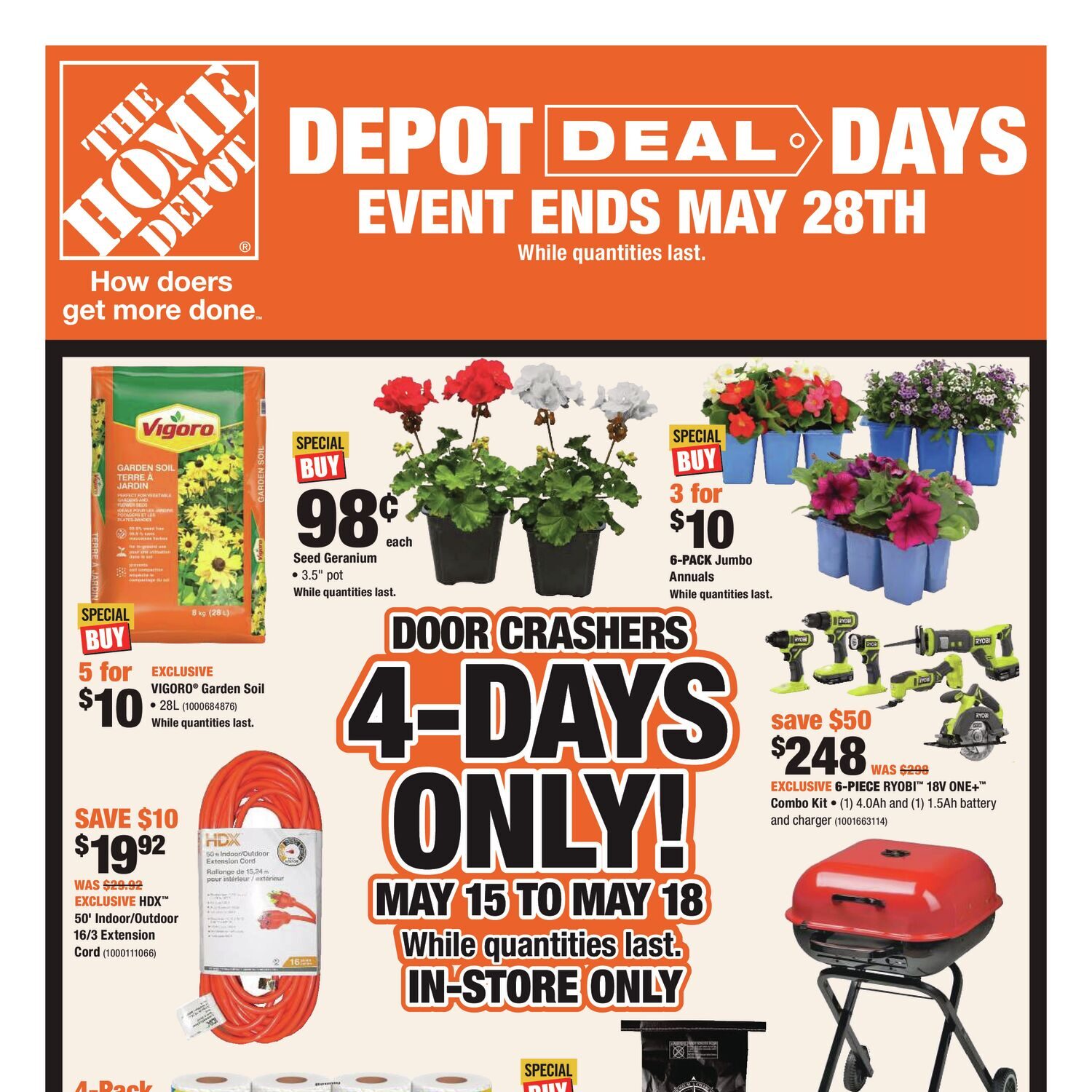 Home Depot Weekly Flyer - Weekly Deals - Depot Deal Days (BC) - May 15 ...