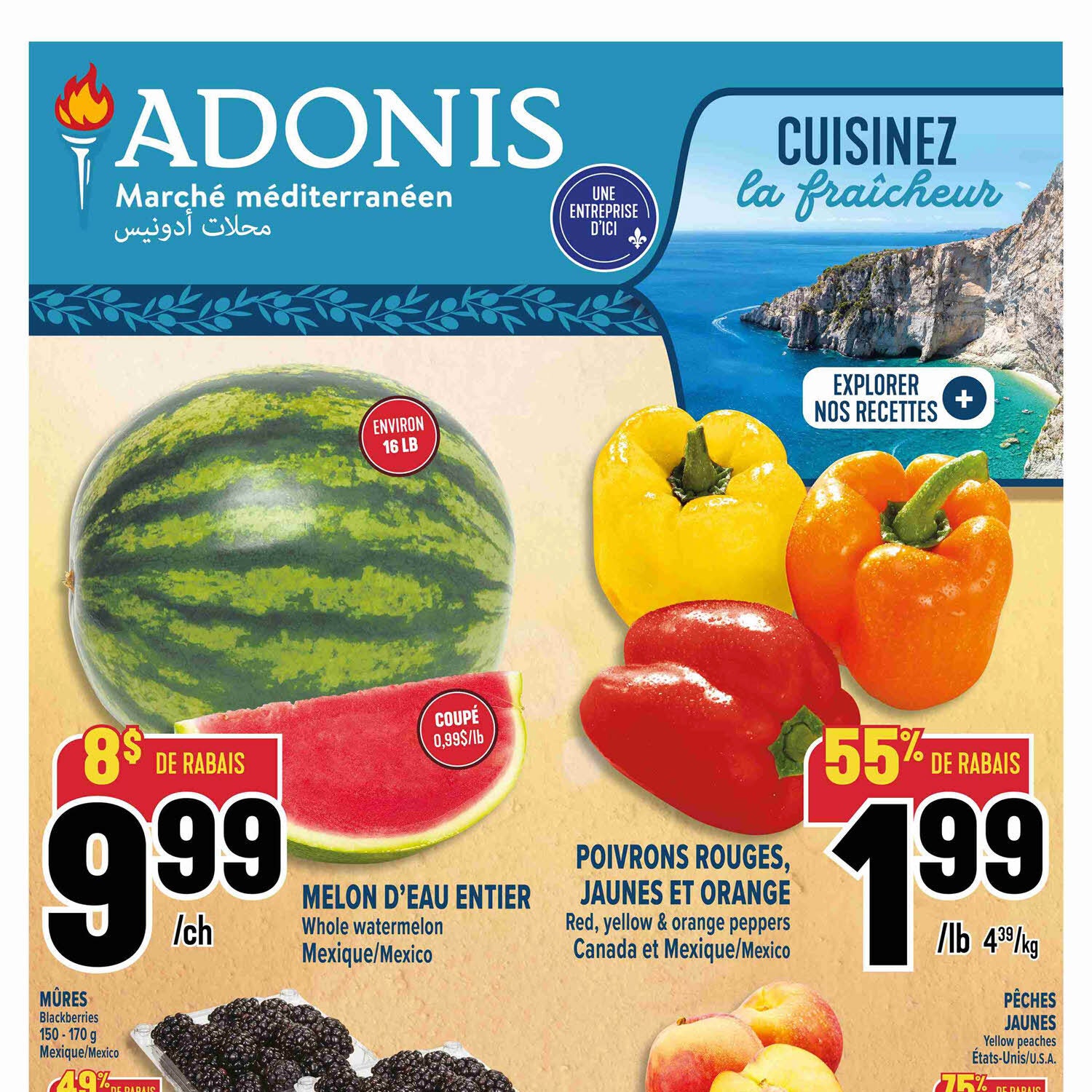 Marche Adonis Weekly Flyer - Weekly Specials (QC) - May 22 – 28 ...