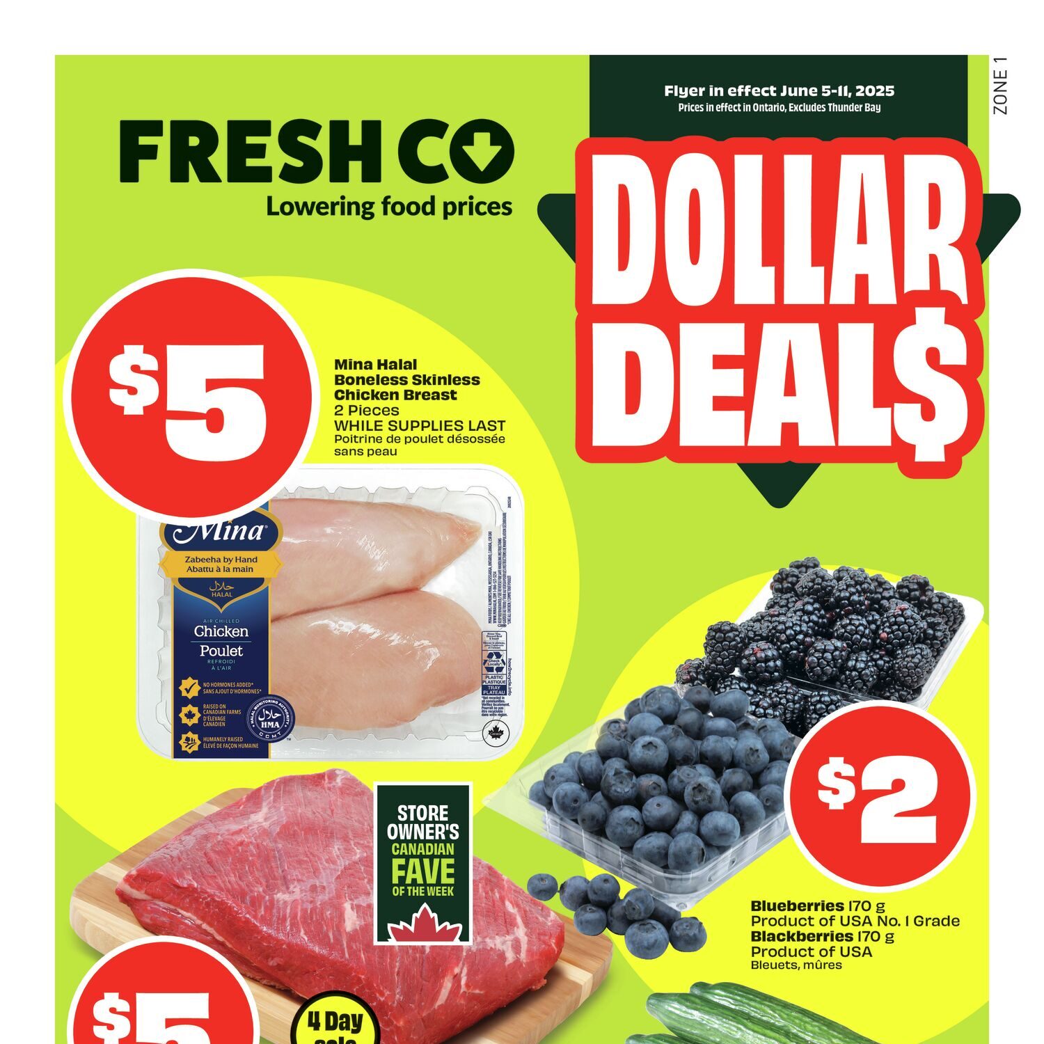 Fresh Co Weekly Flyer - Weekly Savings - Dollar Deals (ON) - Jun 5 – 11 ...