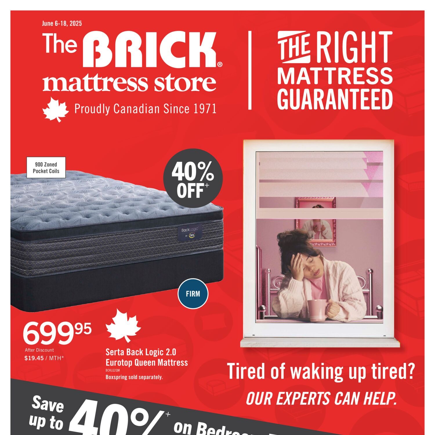 The Brick Weekly Flyer - Mattress Store - The Right Mattress Guaranteed ...