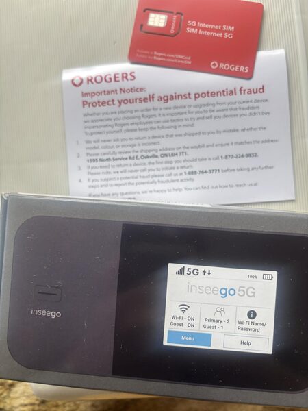 NEW Rogers 5G Cellular Home Internet - 30 Days FREE - Open Contract ...