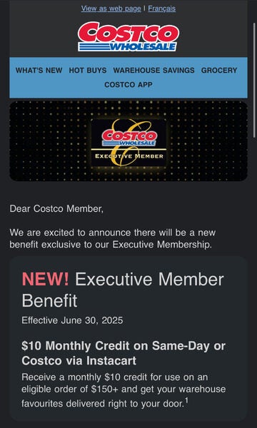 [Costco] Costco Same-Day $25 off $100 promo code SAMEDAYSAVE25 - Page 4 ...